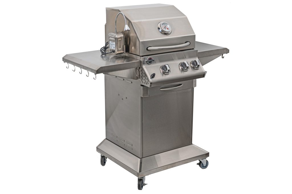 LUX 400 STAINLESS STEEL GAS GRILL CART - Jackson Grills