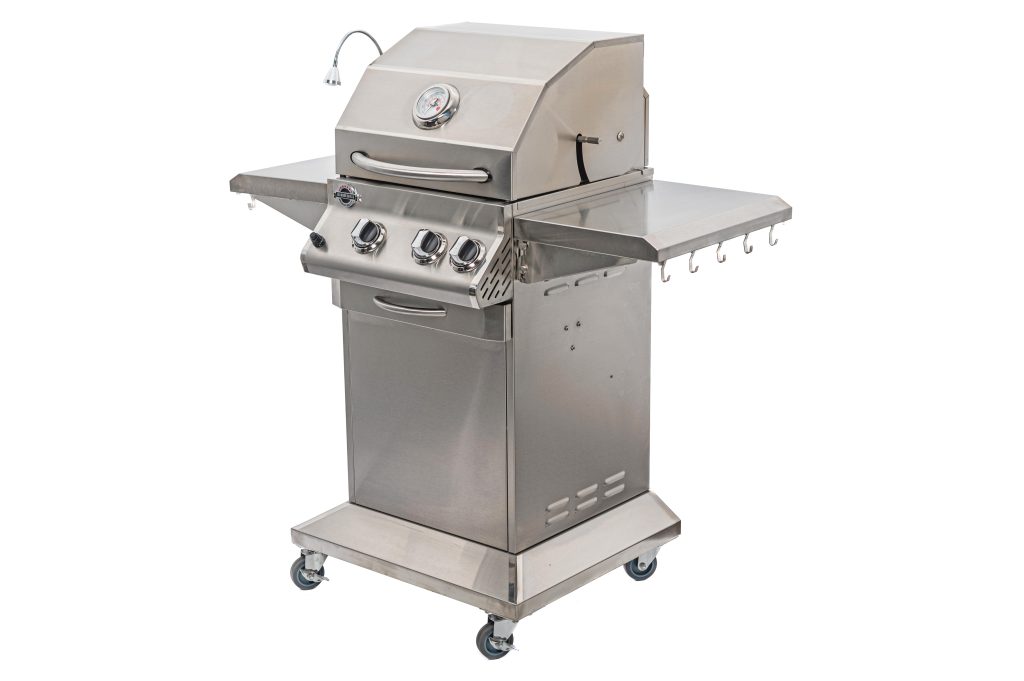 LUX 400 STAINLESS STEEL GAS GRILL CART - Jackson Grills
